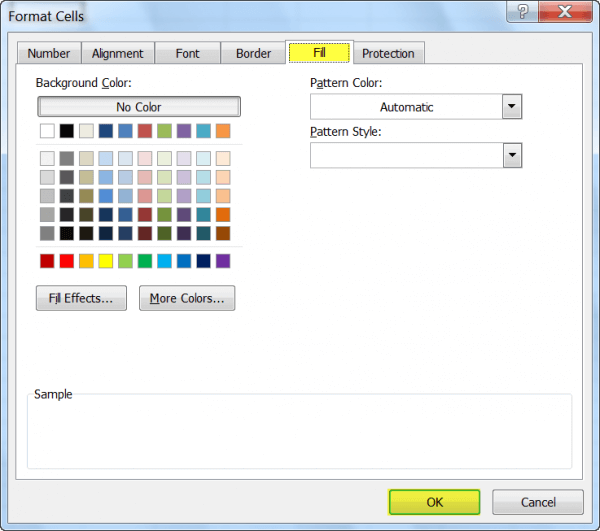  How To Change Cell Colors In Excel 2010 Daves Computer Tips