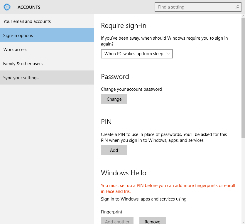 Windows 10 Sign in Options Daves Computer Tips Windows 10 Sign in Options Daves Computer Tips