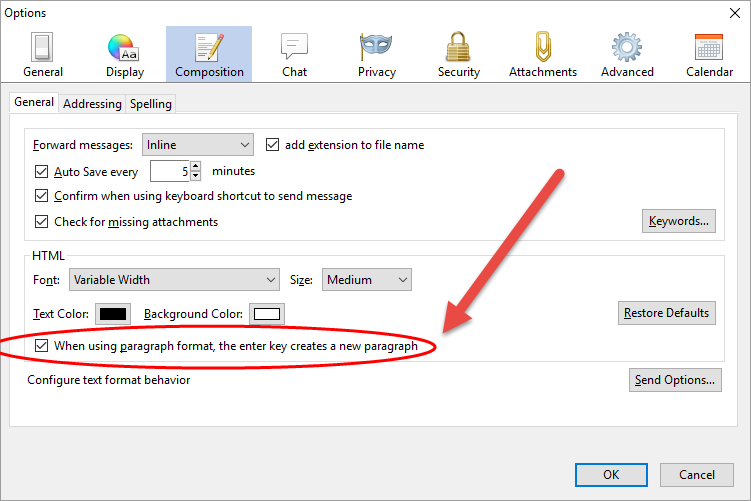 How To Fix Line Spacing In Thunderbird Daves Computer Tips