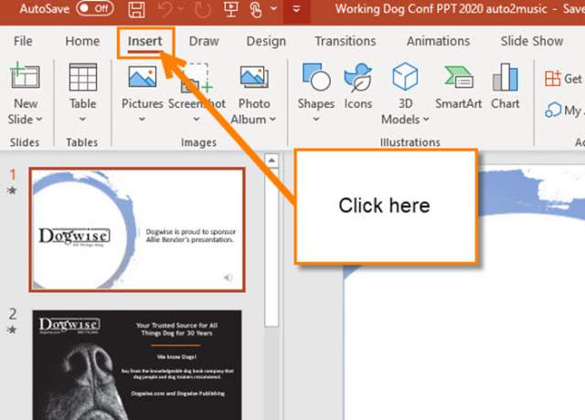 How To Add Audio To PowerPoint Daves Computer Tips
