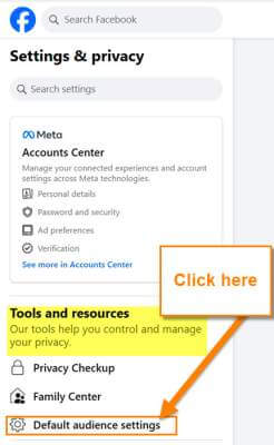 How To Set Facebook Default Audience | Daves Computer Tips