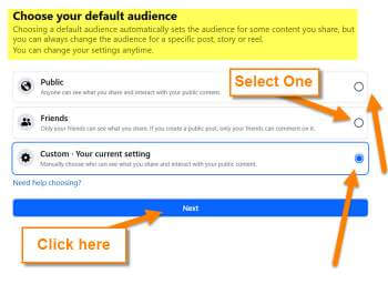 How To Set Facebook Default Audience | Daves Computer Tips