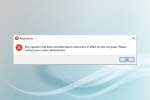 This Operation Has Been Cancelled Due To Restrictions - Solved | Daves ...