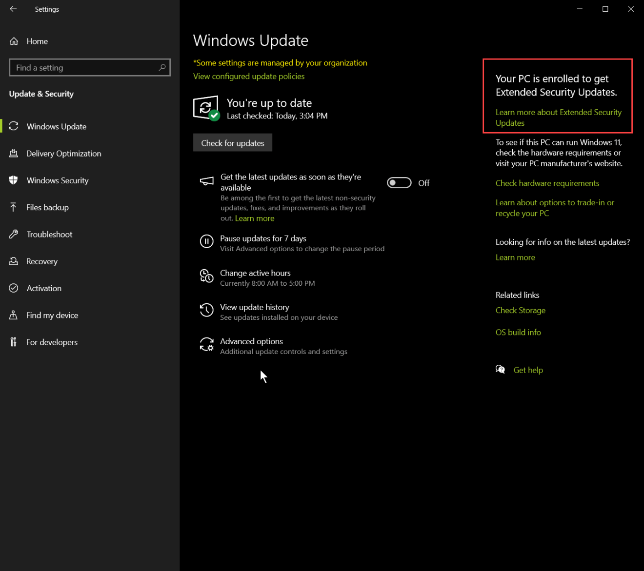 Enabling Windows 10 Extended Security Updates (ESU) | Daves Computer Tips