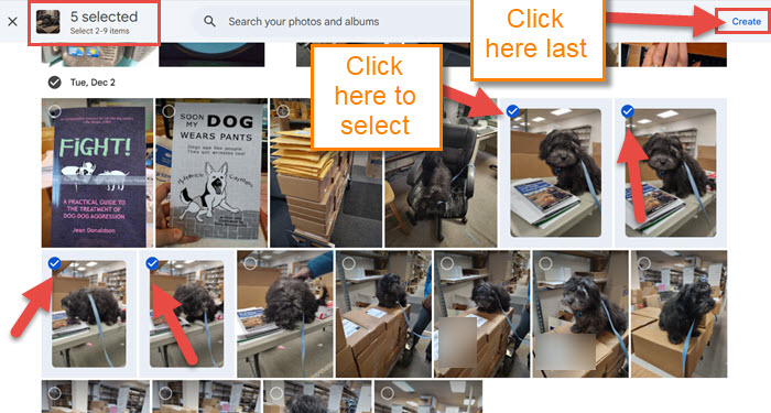 How To Create Collage In Google Photos | Daves Computer Tips